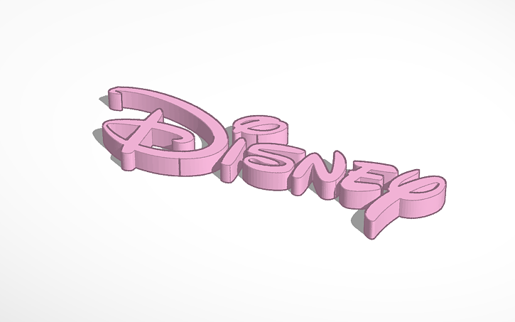 3D design Disney MLP - Tinkercad