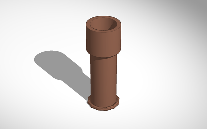 3D design Lego Handle (Scale) - Tinkercad