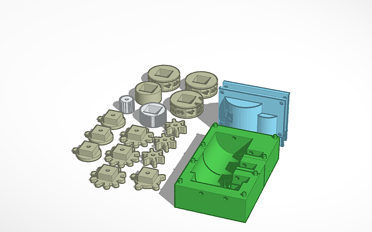 3D design 3 Digit Filament Odometer | Tinkercad