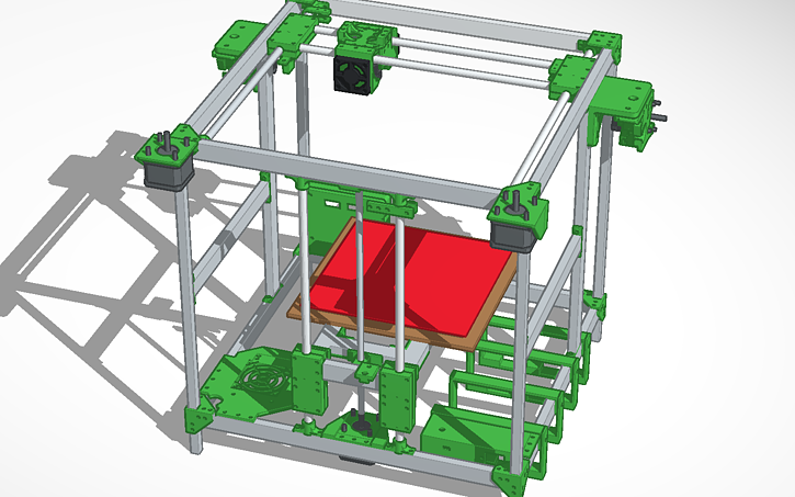 3D design MiraCube V1.0 - Tinkercad