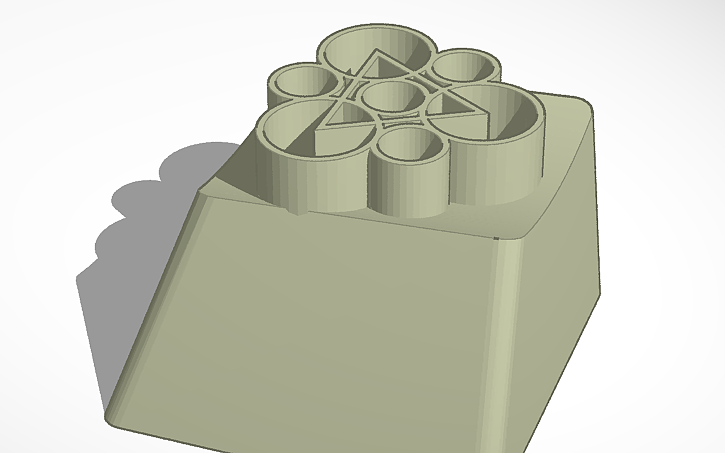 3D design Keywork Keycap - Tinkercad