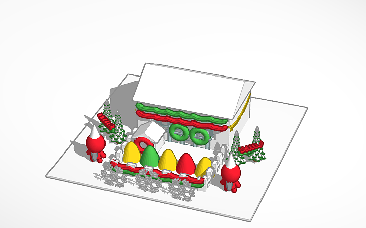 3D design House Decorations | Tinkercad