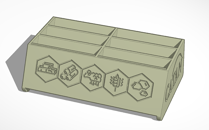 3D design Catan Card Holder | Tinkercad