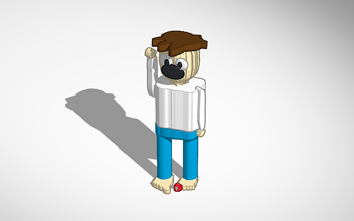 3D design stub toe real remaster | Tinkercad