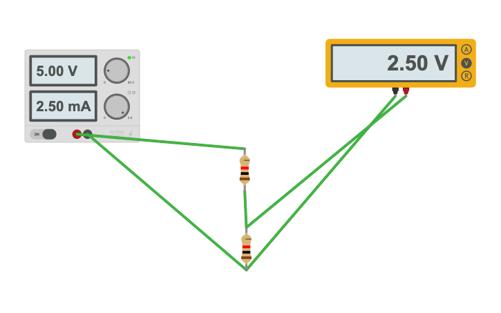 Circuit Design Project 26nw Voltage Divider Circuit Tinkercad