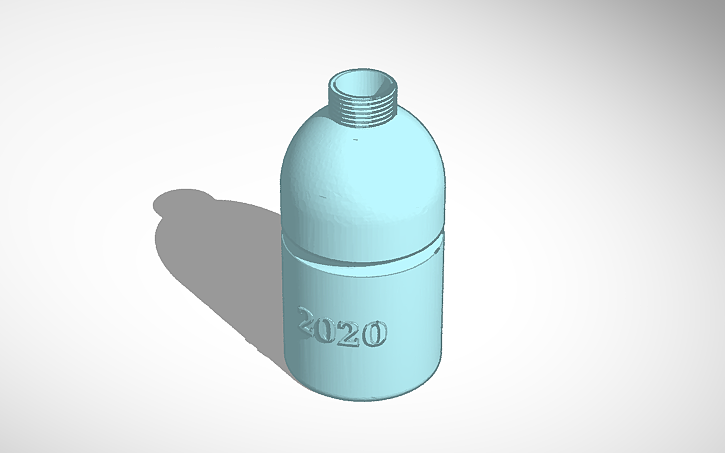 3D design Bottle - Tinkercad