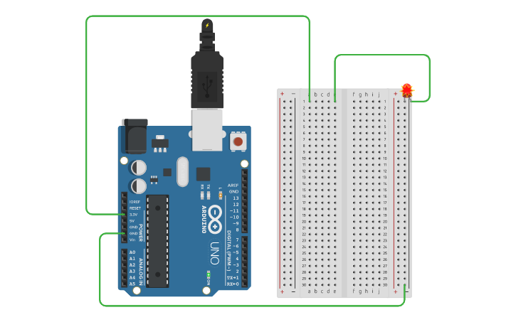 Circuit design Challenge 1 | Tinkercad