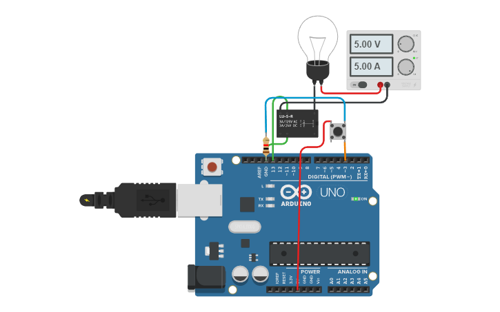 Circuit Design Task 2 Session 6 Tinkercad