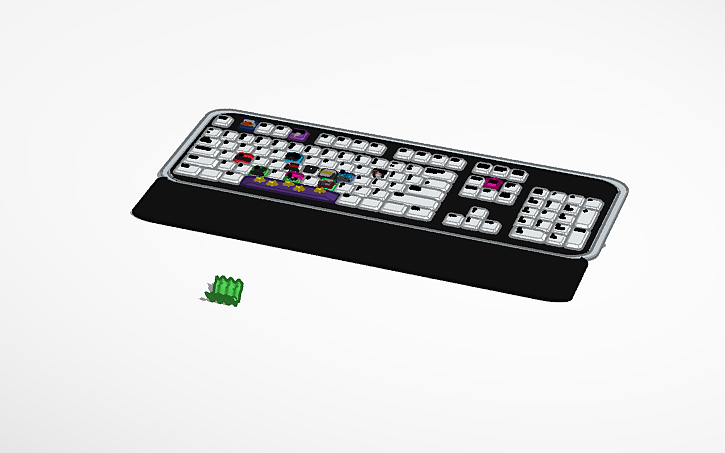 3D design the Community Keyboard continues! - Tinkercad