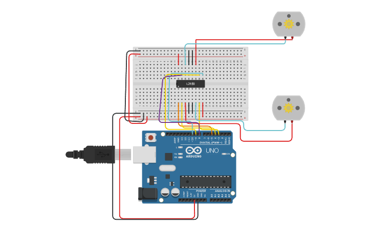 Circuit design Arduino_Test - Tinkercad