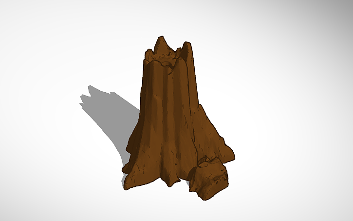 3D design trunk - Tinkercad