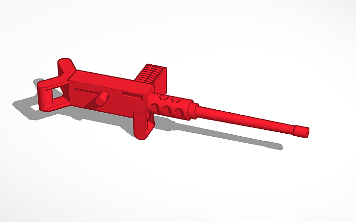 3D design Lego M2HB - Tinkercad