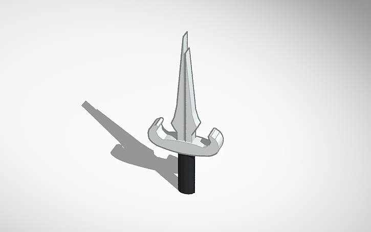 3D design Two Time's Dagger - Tinkercad