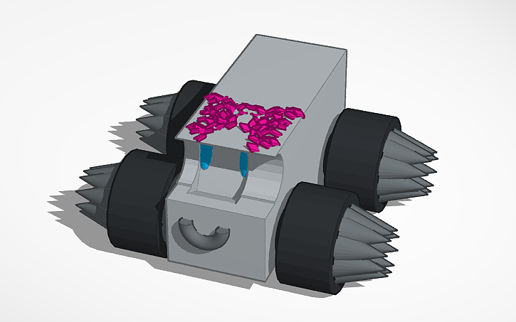 3D design Robot car - Tinkercad