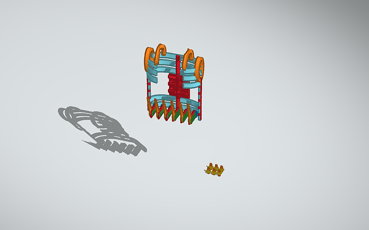 3D design Copy of Colton’s springlock endo - Tinkercad