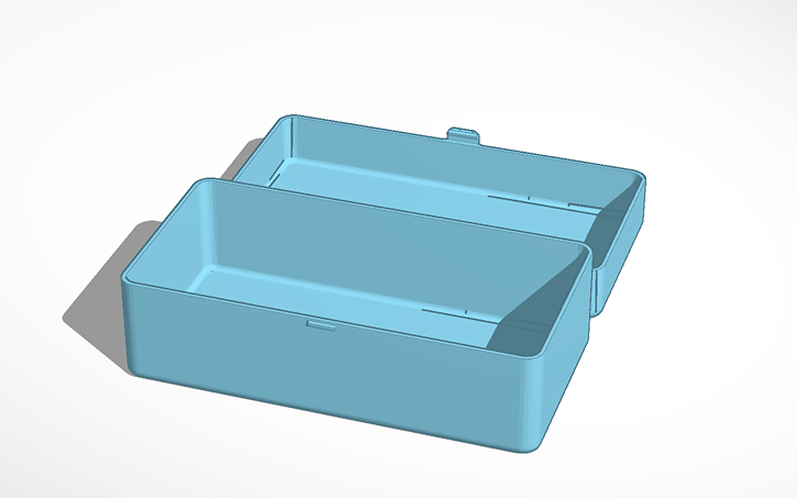 3D design Closing box B (60x120x50) - Tinkercad