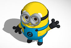 3D design Minion | Tinkercad