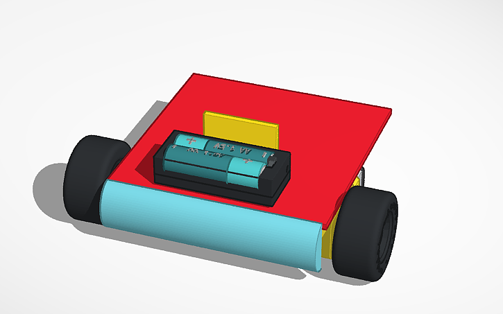3D design robot sumo - Tinkercad