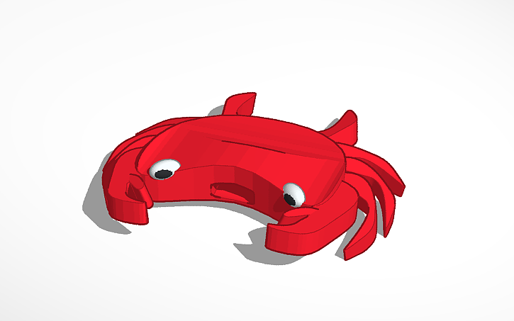 3D design crab | Tinkercad