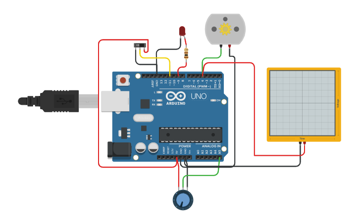 Circuit Design Wiper Usingadc Timer Interrupts Tinkercad
