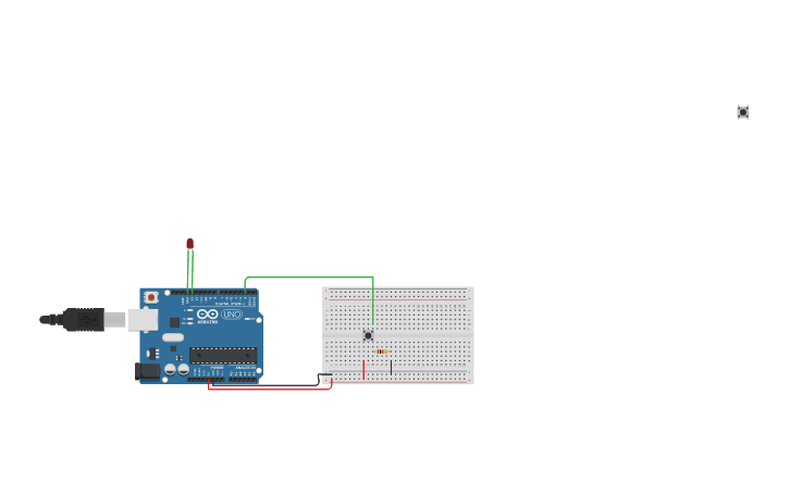 Circuit Design Control Led Using Push Button Switch Tinkercad 2995