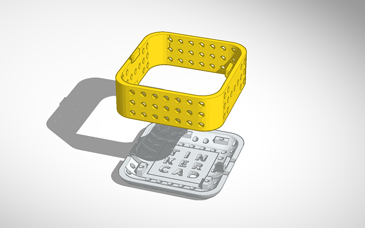 3d Design Copy Of Arduino Enclosure Add On Height Wip Tinkercad 5759