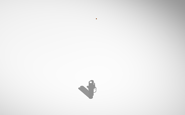 3D design M6 screw thread hole - Tinkercad