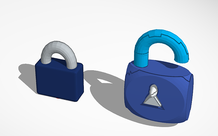 3d Design Lock Tinkercad