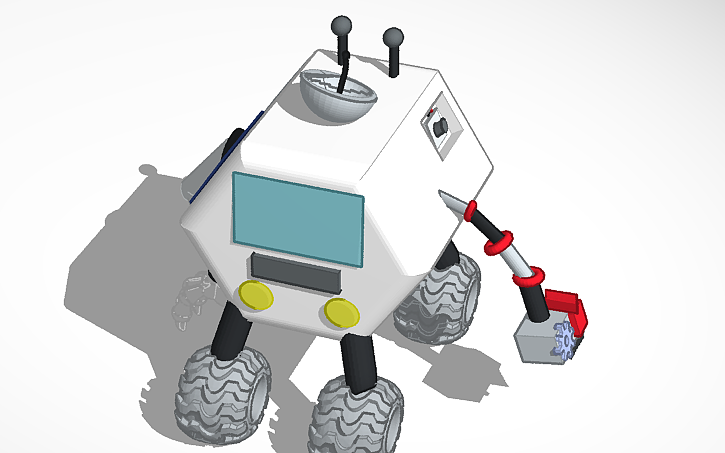 3D design Lunar Rover Design - Tinkercad