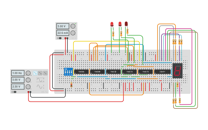 Circuit design Act#7 | Tinkercad