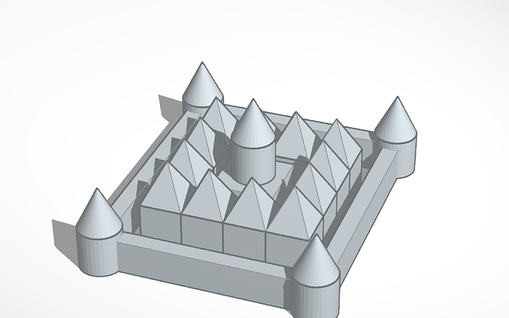 3D design Henry's castel | Tinkercad