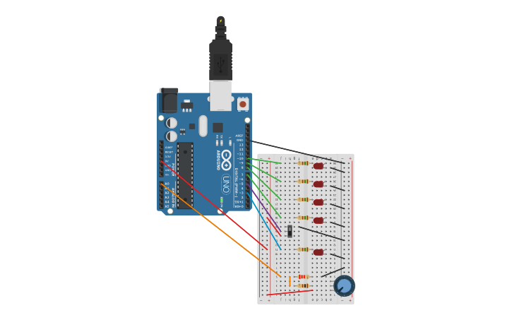 Circuit design 39317-Mechatronics | Tinkercad