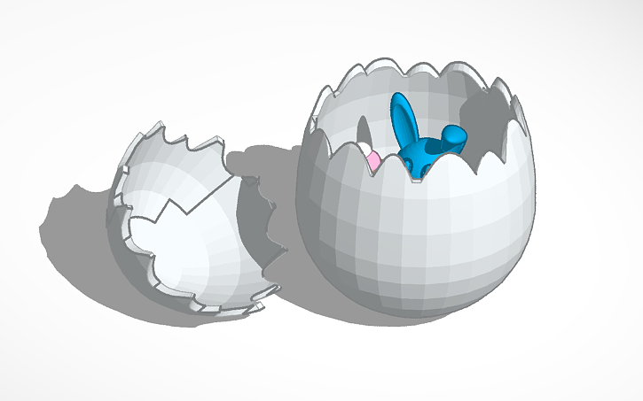 3D design Easter Egg Challenge | Tinkercad