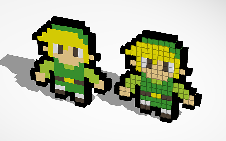 3D design Toon Link - Tinkercad