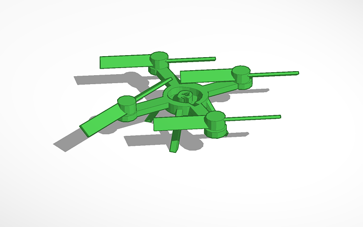 3D design Nano Quadcopter #Quadcopters | Tinkercad