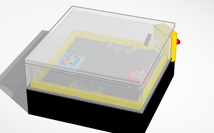 3D design Battlebots Vanquish Simulator - Tinkercad