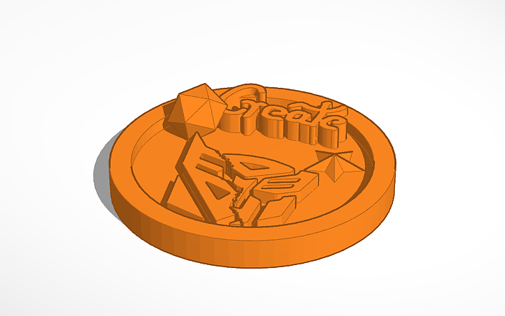 3D design Class Coin | Tinkercad