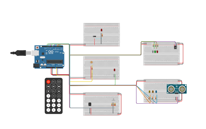 Circuit Design Les Capteurs Tinkercad