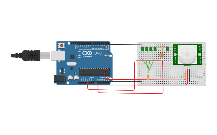 Circuit design tugas 3 - Tinkercad