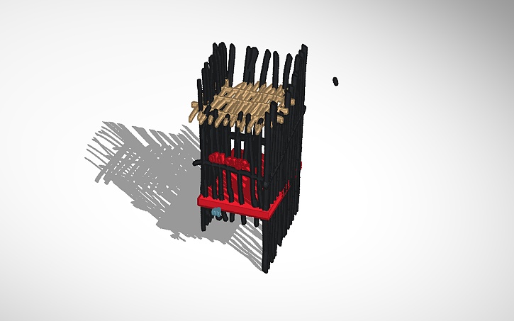 3D design A cage. - Tinkercad