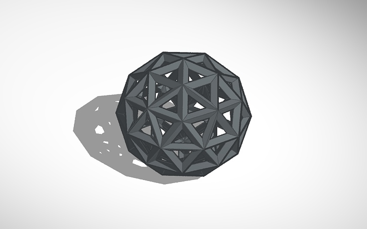 3D design Cool Sphere - Tinkercad