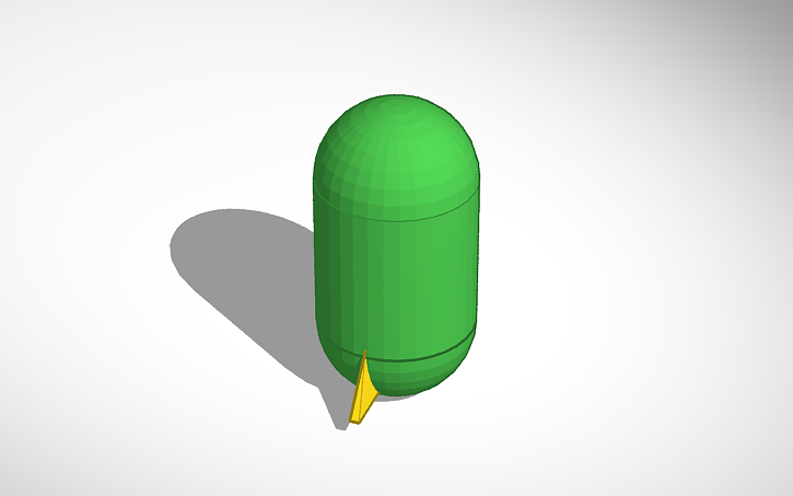 3D design simple nuke | Tinkercad