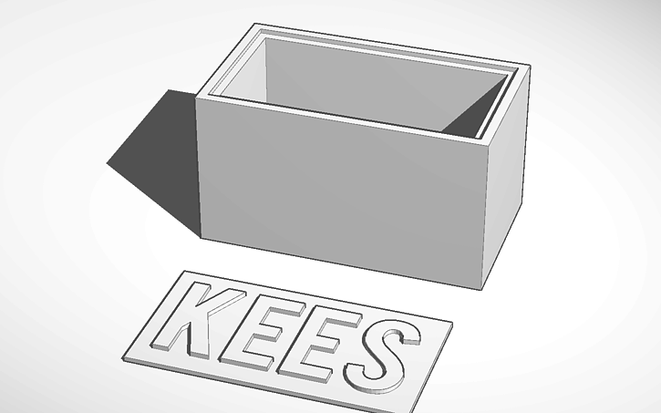 3D design Kees Gadget - Tinkercad