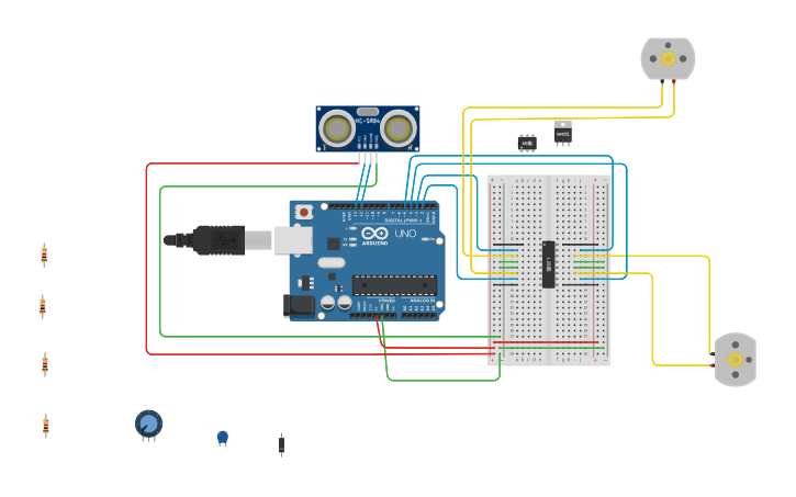 Circuit design PROJ 1 | Tinkercad Circuit design PROJ 1 | Tinkercad