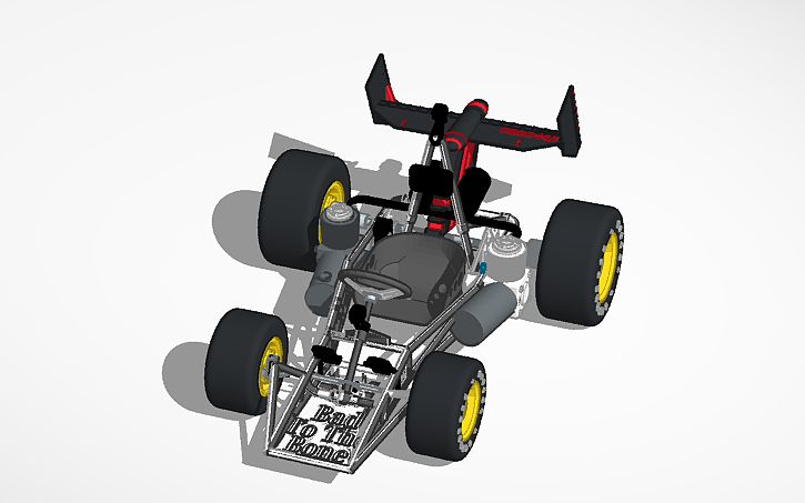 3D design Go cart - Tinkercad