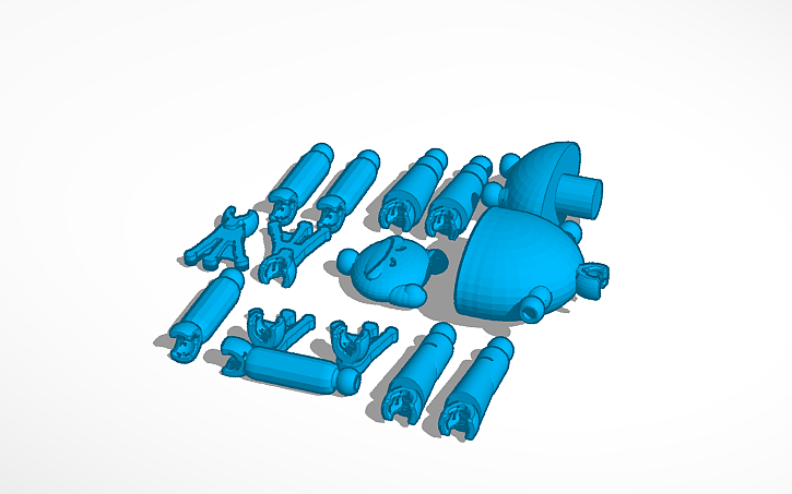 3D design amazing frog | Tinkercad