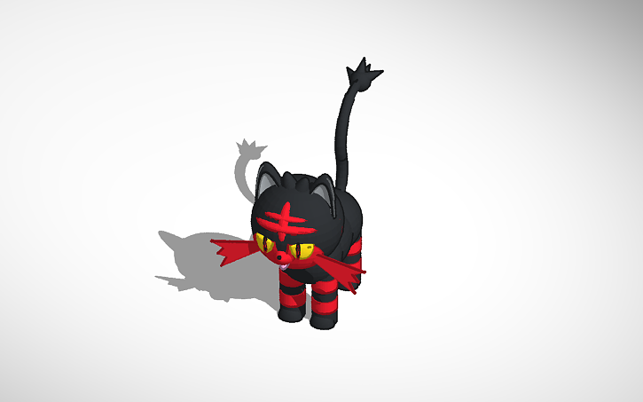 3D design Litten - Tinkercad