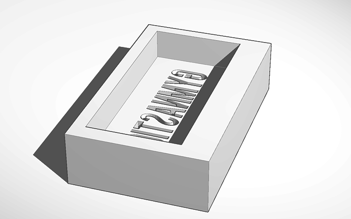 3D design Gia light box - Tinkercad