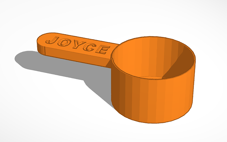 3D design C.F.O.N. Coffee Scoop - Tinkercad