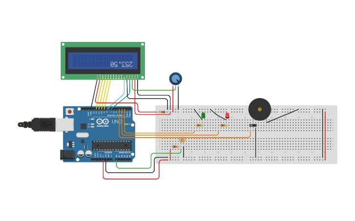 Circuit design PS2 - Team 4 - Robustriks - Tinkercad